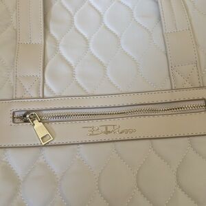 Bella Russo | Bags | Bella Russobrand New 44 Quilted Cream Ivory Tote ...